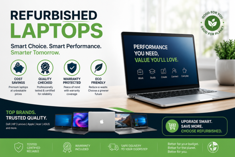 Refurbished Laptops: Smart Performance at a Smart Price | MCT
